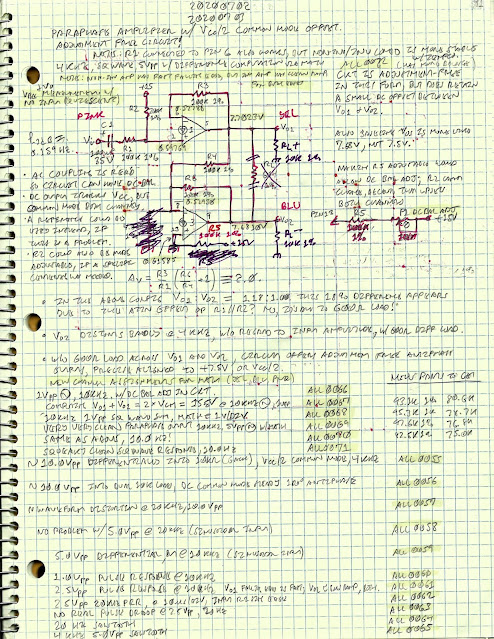 Paraphase Amplifier with ½Vcc Common Mode Offset