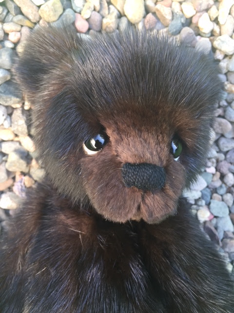 Vintage Mink Bears by Kathy Myers