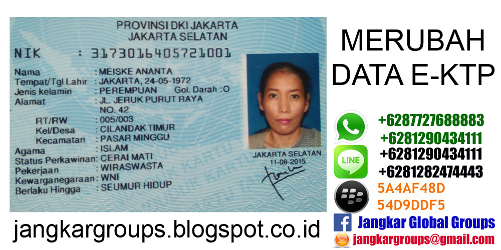 Jangkar Groups: MERUBAH DATA STATUS PERKAWINAN E KTP