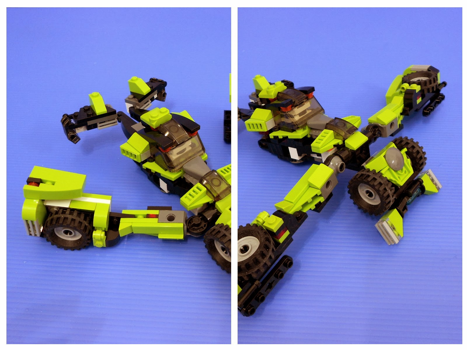 Alanyuppie's LEGO Transformers: LEGO 31007 Power Mech Alternate Design ...