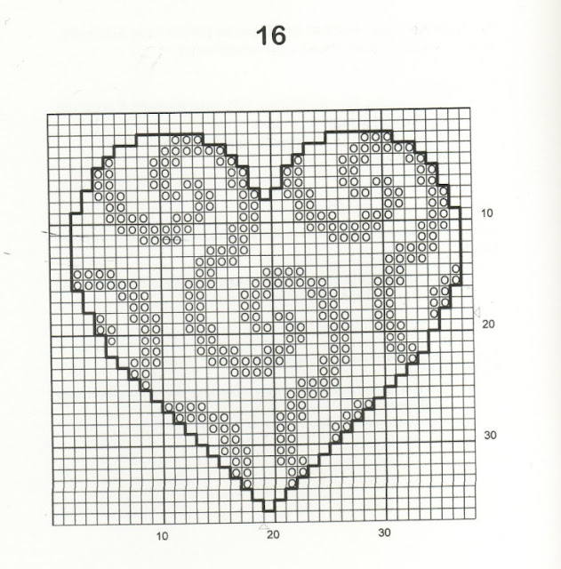 Cross Stitch : 30 Free Easy Heart Cross Stitch Patterns