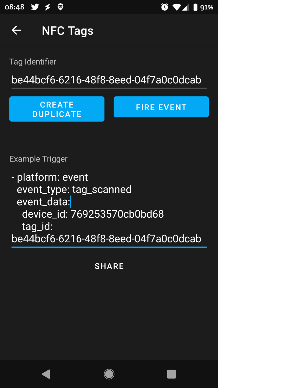 Smart Home Medic Nfc Tags In Home Assistant The Android Way