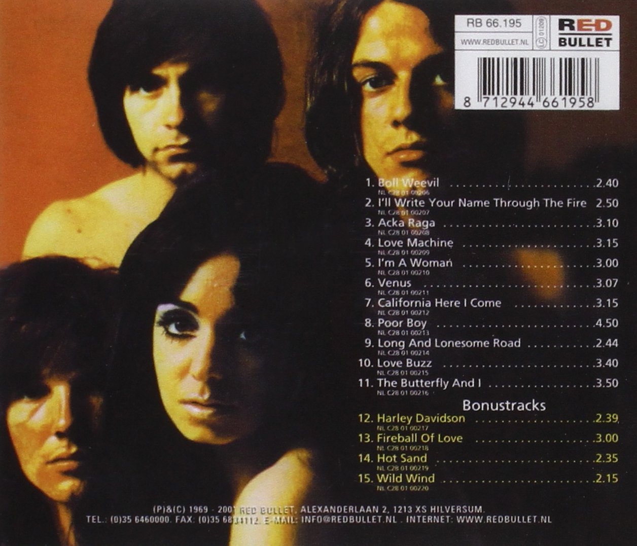 Classic Rock Covers Database: Shocking Blue - At Home (1969)