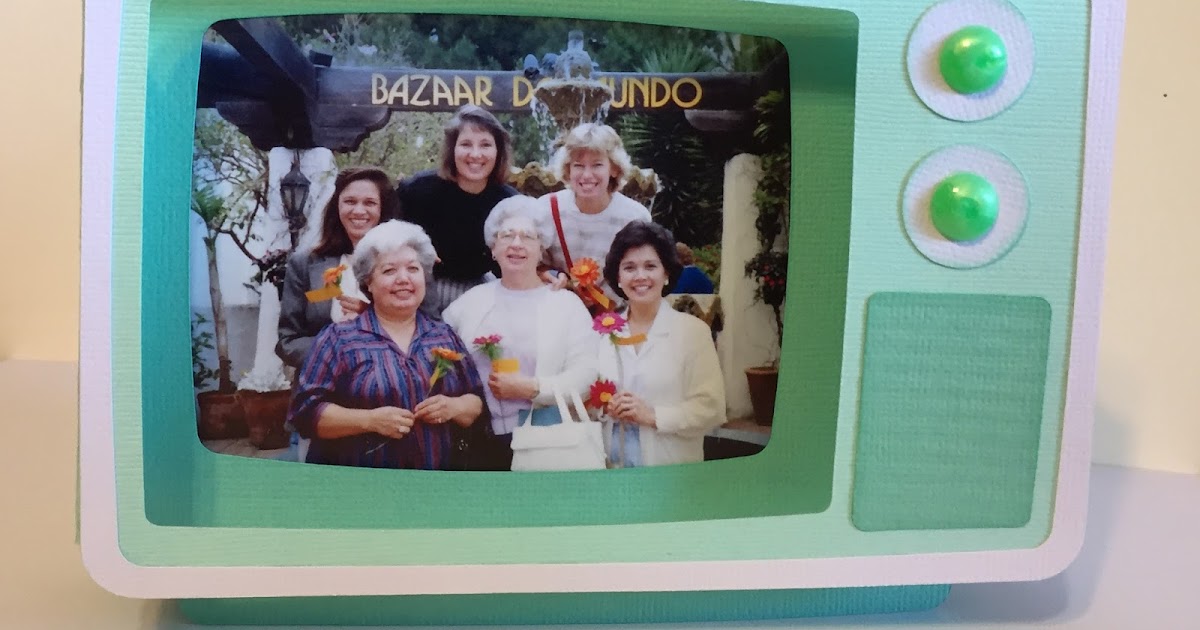 Deb's Crafty Side: Vintage TV Box Card