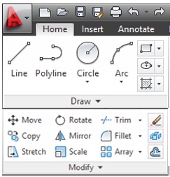 TUTORIAL FITUR DRAWING PADA AUTOCAD (LINE. CIRCLE, POLYGON, & RECTANGLE ...