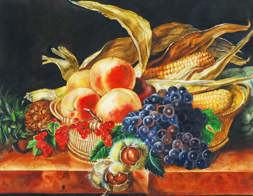 Arte y Actividad Cultural: Bodegones Clásicos de Flores y Frutas de ...