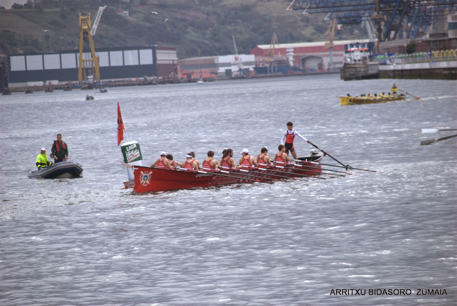 Jubilados con marcha ZUMAIA: EL REMERO DE LA TELMO DEUN DE ZUMAIA ...