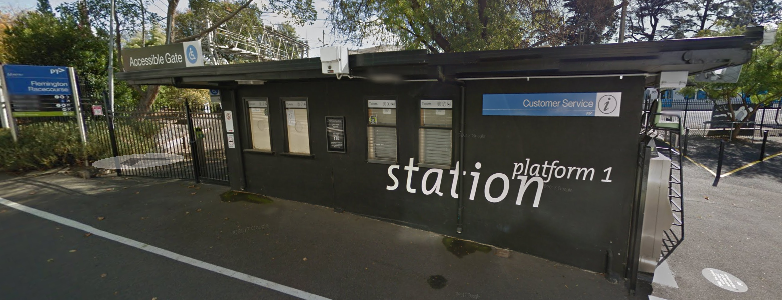 Station Names for Melbourne Showgrounds and Flemington Racecourse
