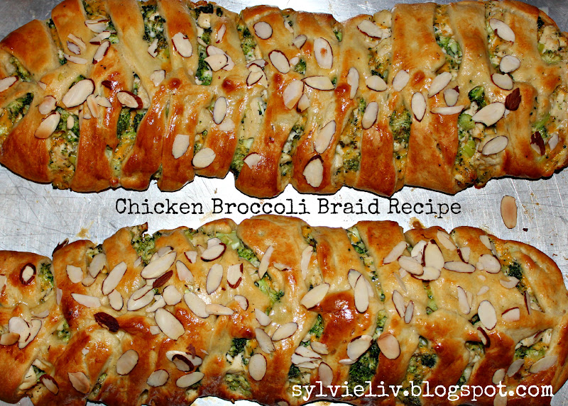 Sylvie Liv: Chicken Broccoli Braid Recipe