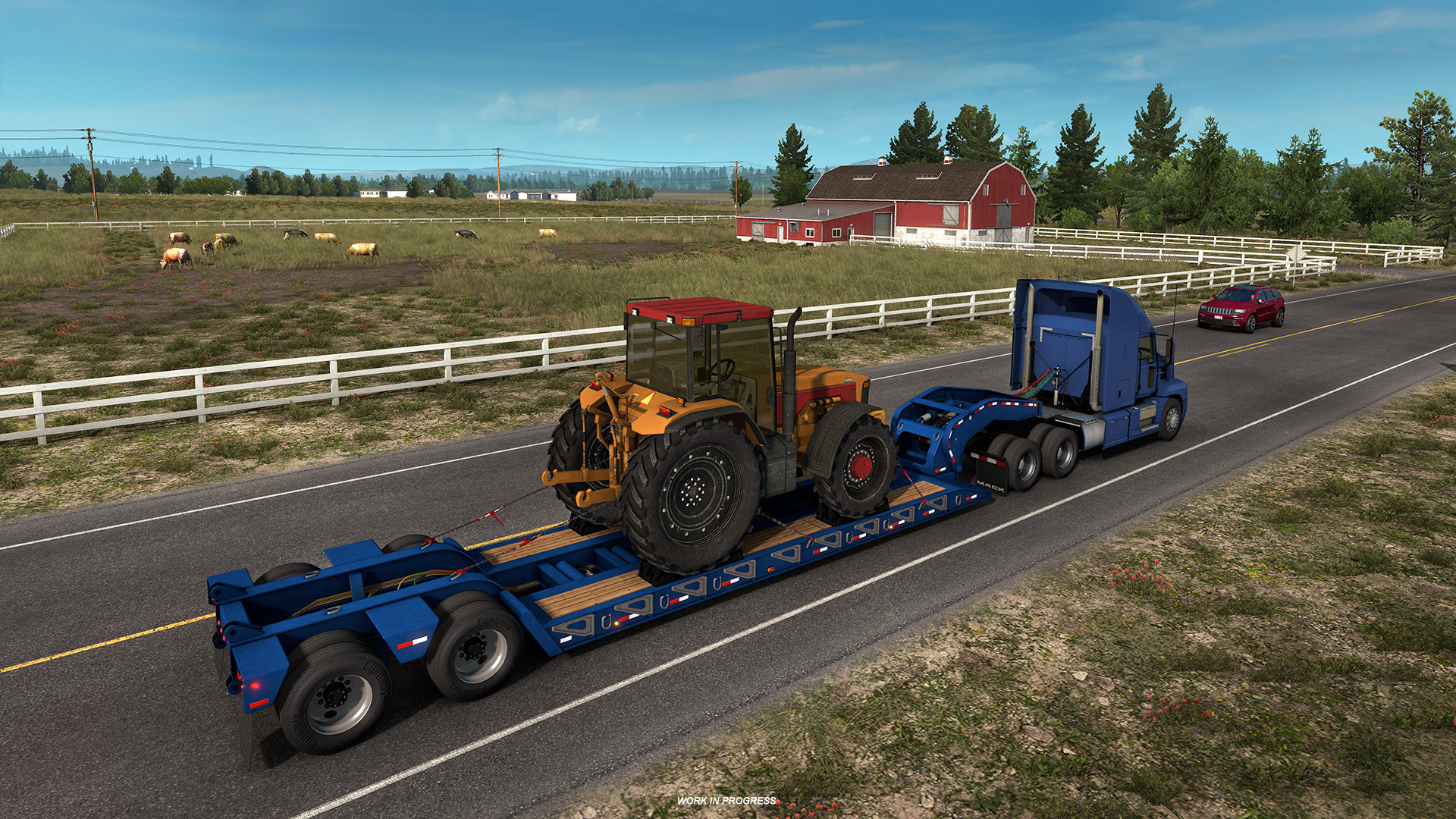 SCS Software's blog: American Truck Simulator: Lowboy Trailers