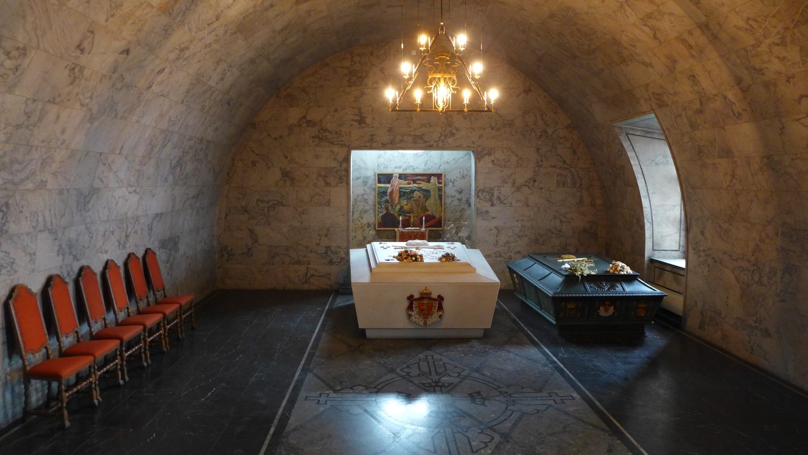 Dag Trygsland Hoelseth: The Royal Mausoleum, Akershus Palace, Oslo