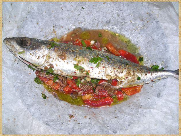 Sciroppo di mirtilli e piccoli equilibri: Lanzardo al cartoccio