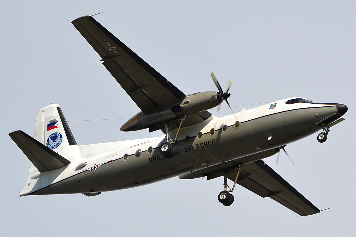 DEFENSE STUDIES: F-27 Transport Aircraft up for Structural Repairs