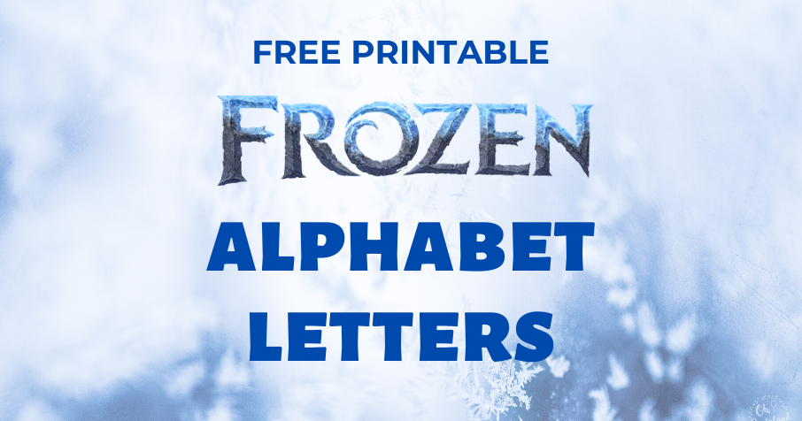 Frozen Letters - oh partyland