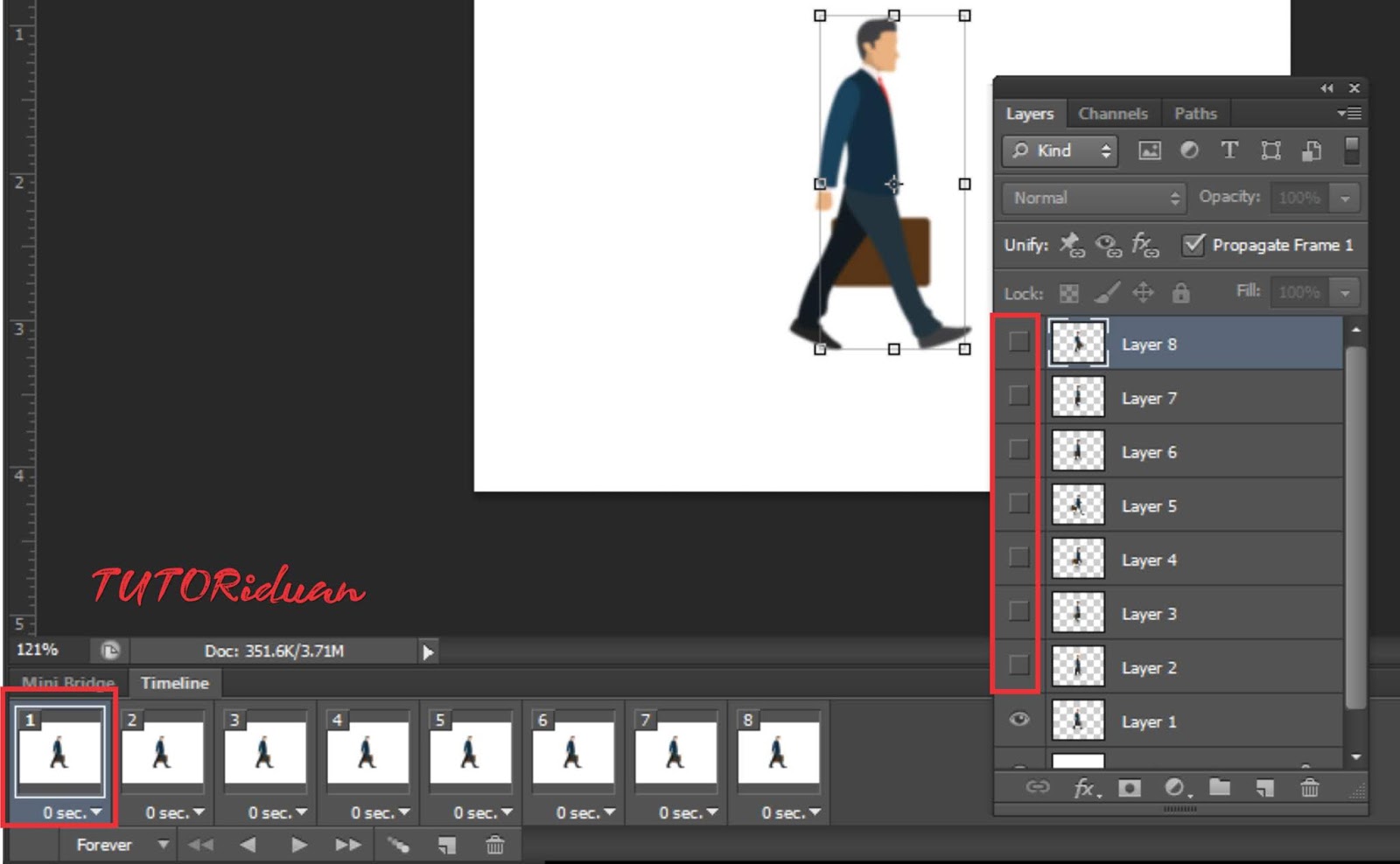Cara Mudah Membuat Animasi GIF dengan Photoshop CS6 - TUTORiduan.com Cara Mudah Membuat Animasi GIF dengan Photoshop CS6 - TUTORiduan.com