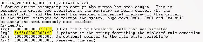 BSODTutorials: Debugging Stop 0xC4 - DDI Compliance Rules