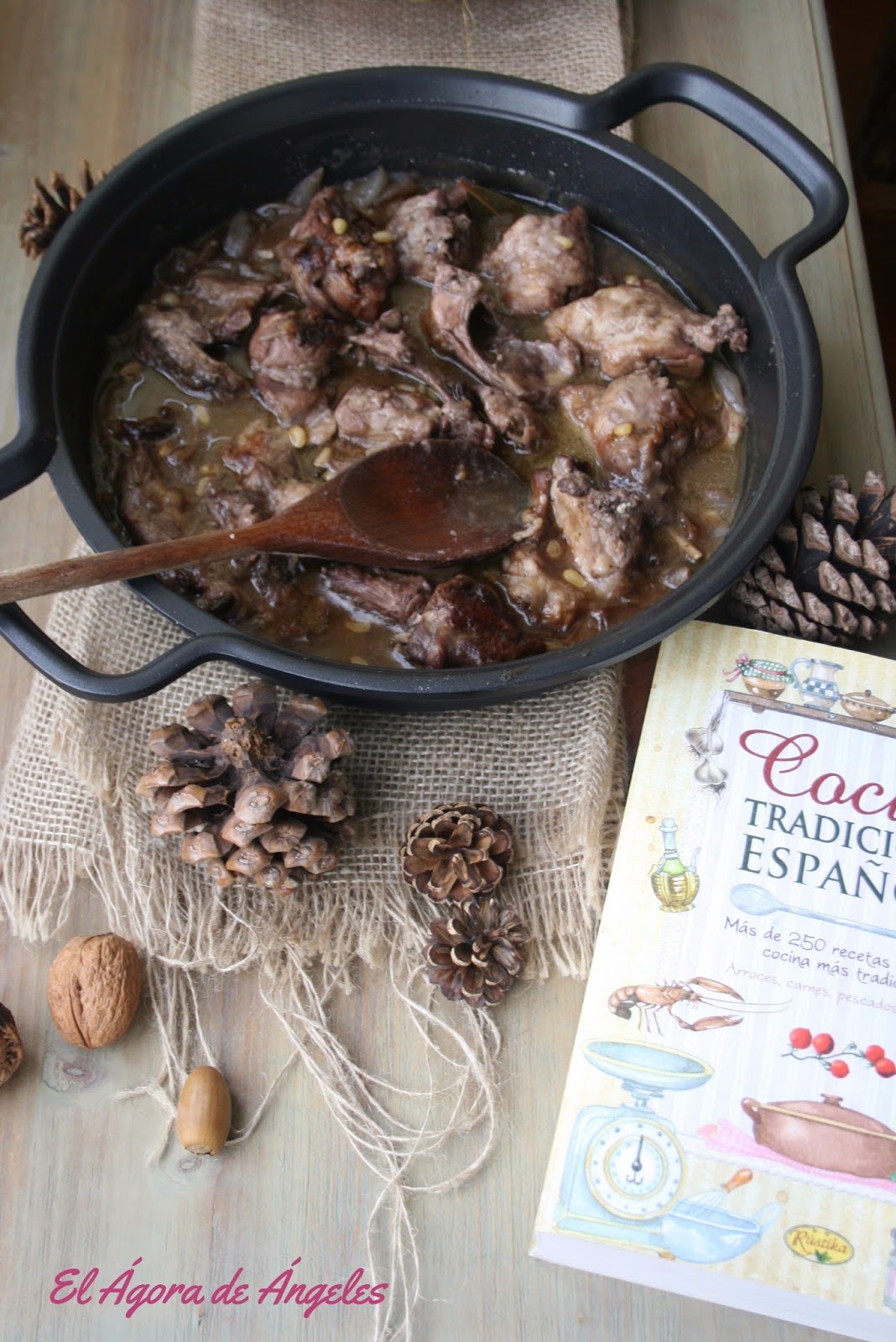 CONEJO AL ESTILO CASTELLANO CON CREMA BALSÁMICA DE TRUFA | El Ágora de ...