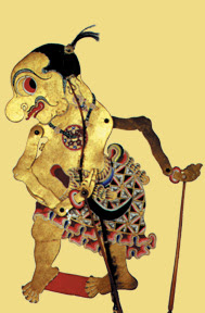 Gareng the eldest son of Semar | Traditional Performance Javanese Puppet