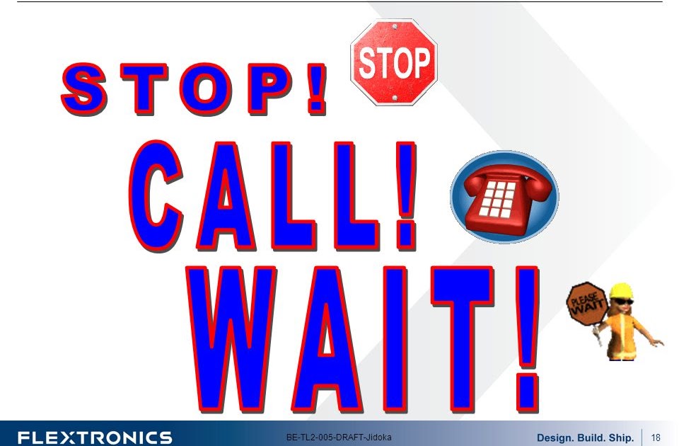 Coretan Seorang Pemimpi: INDUSTRY: MENGENAL SCW (STOP CALL WAIT)