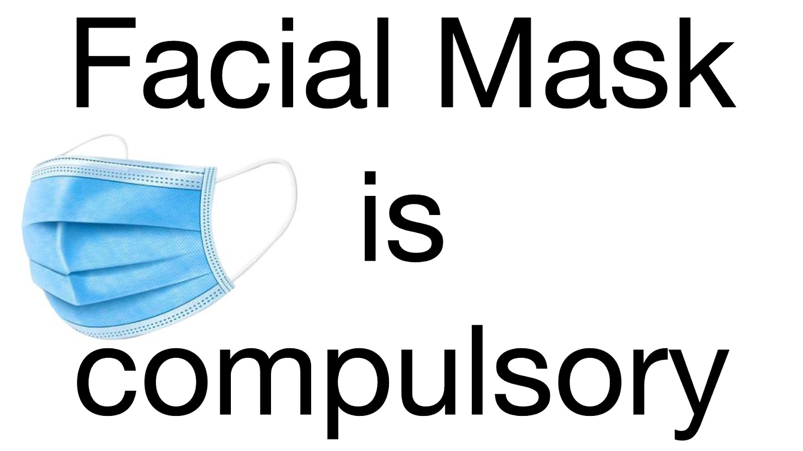 OMTEX CLASSES: Facial Mask Compulsory Image Free to Download