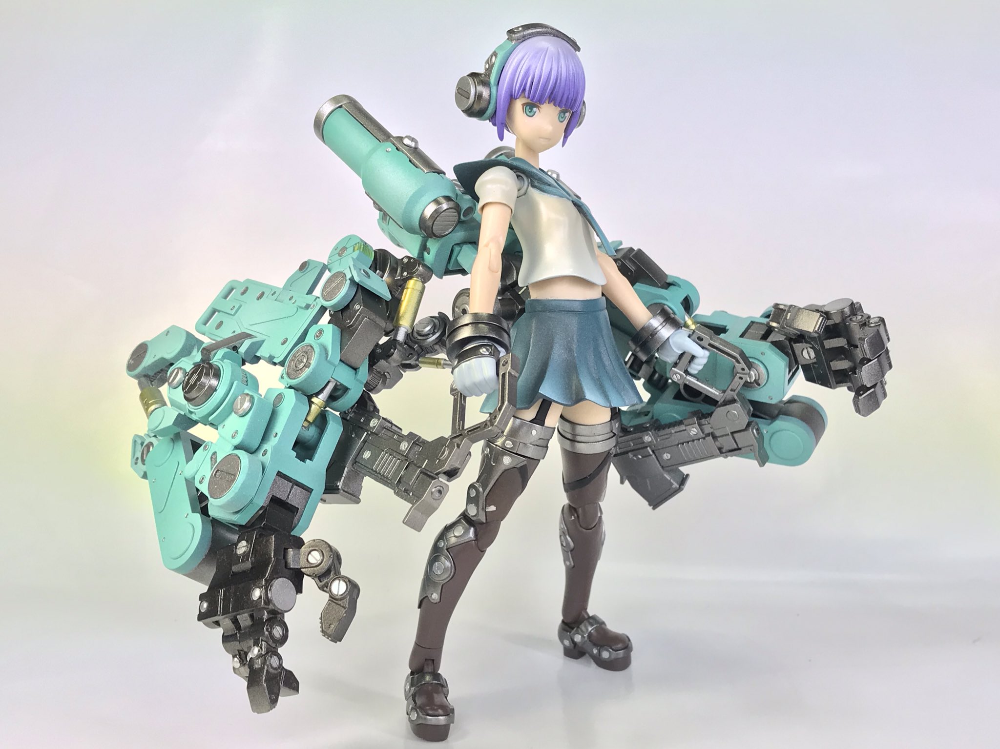 [ Custom ] - Frame Arms Girl Greifen - Bianchi School Girl - by バリカタ ...