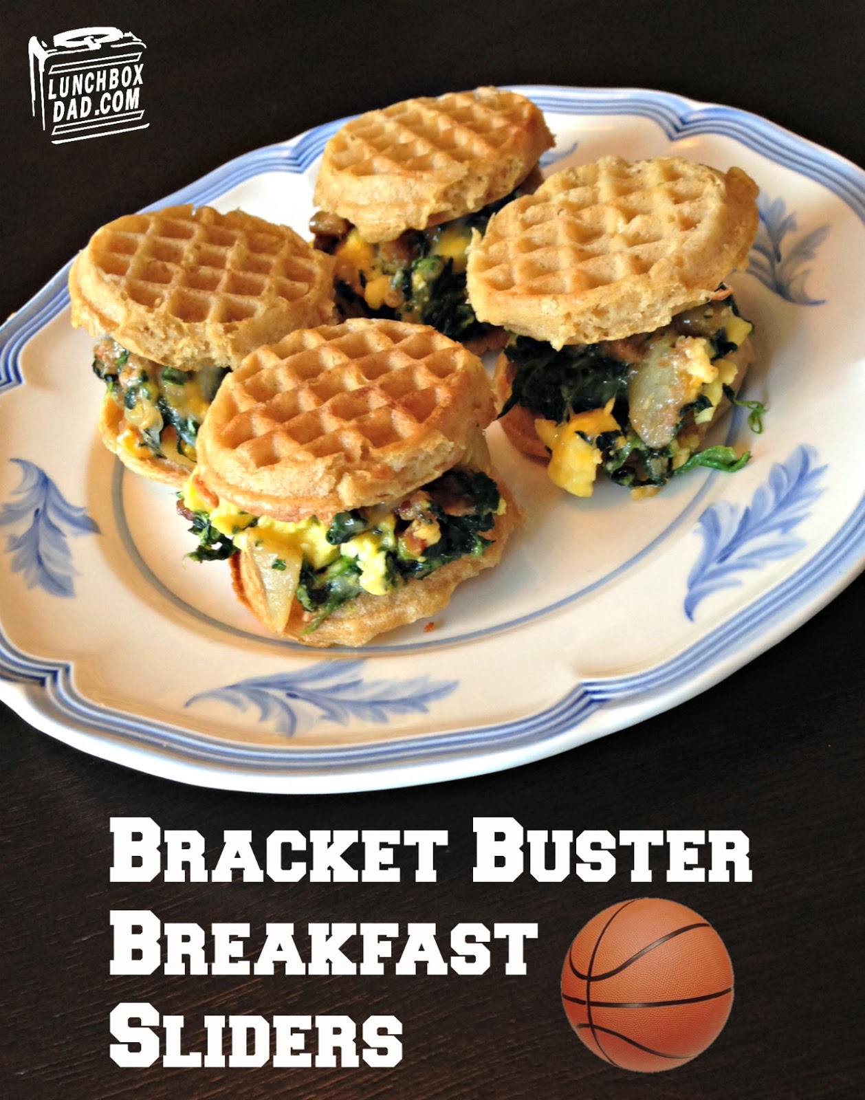Lunchbox Dad: Bracket Buster Breakfast Sliders #FrozenChefMadness