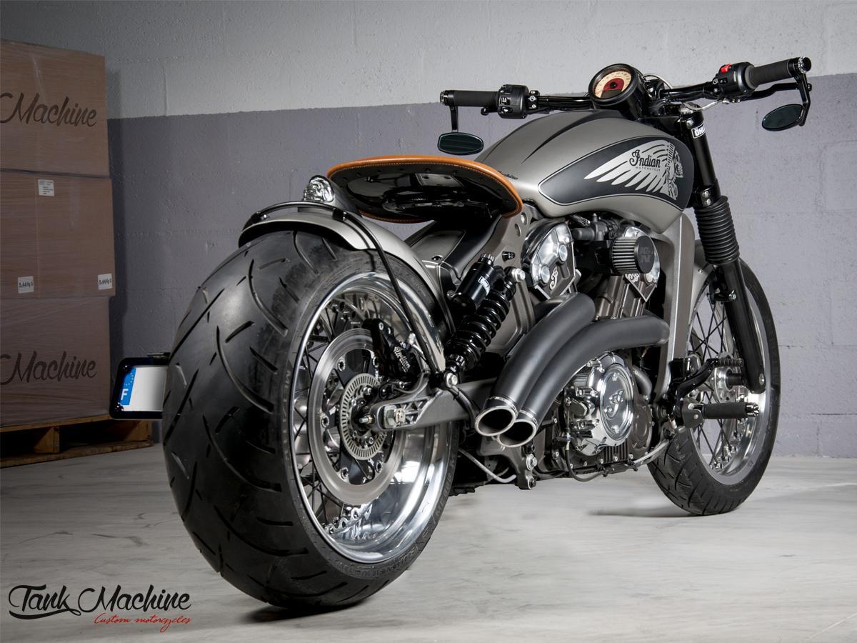 Indian Scout Bobber Tank Machine | Reviewmotors.co