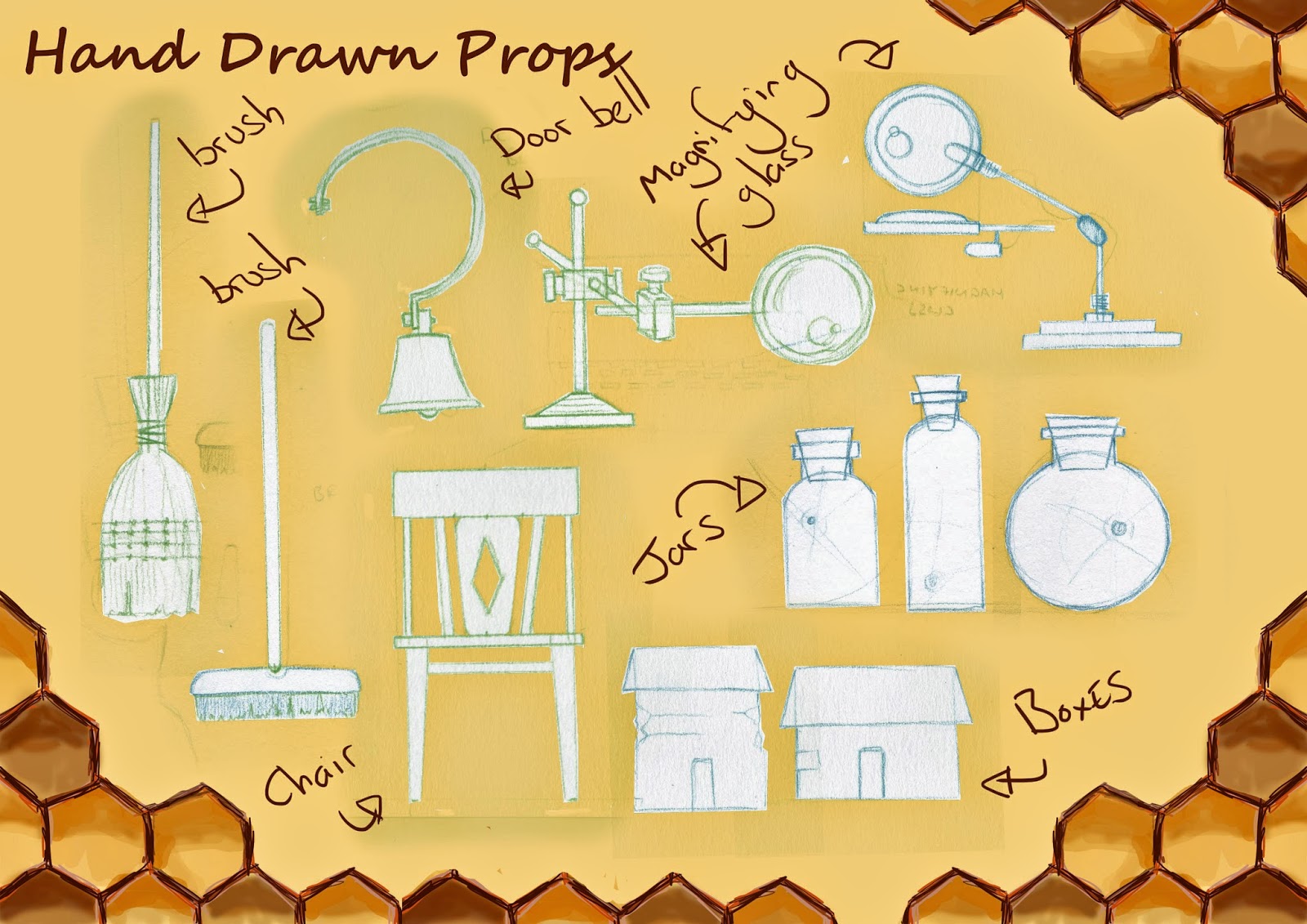 Stop Motion Blog: Hand Drawn Props