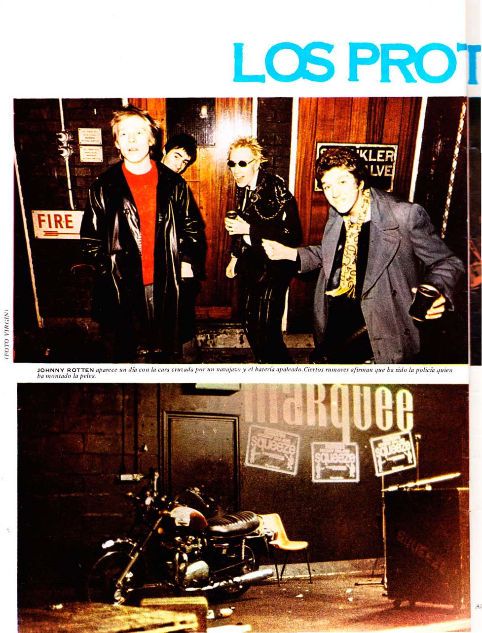 SPANISH BOMBS: Los protectores del…Punk. Revista Popular 1 Septiembre 1977