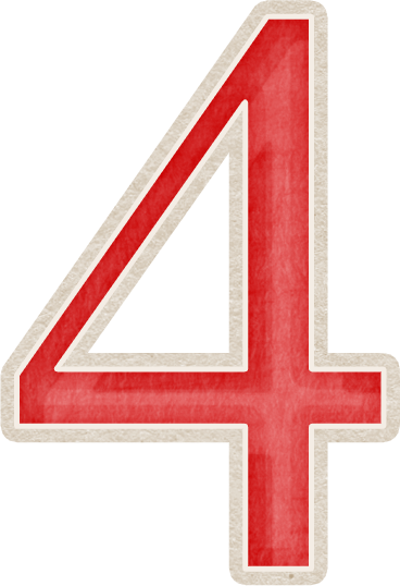 ® Gifs y Fondos Paz enla Tormenta ®: IMÁGENES DE NÚMEROS EN COLOR ROJO