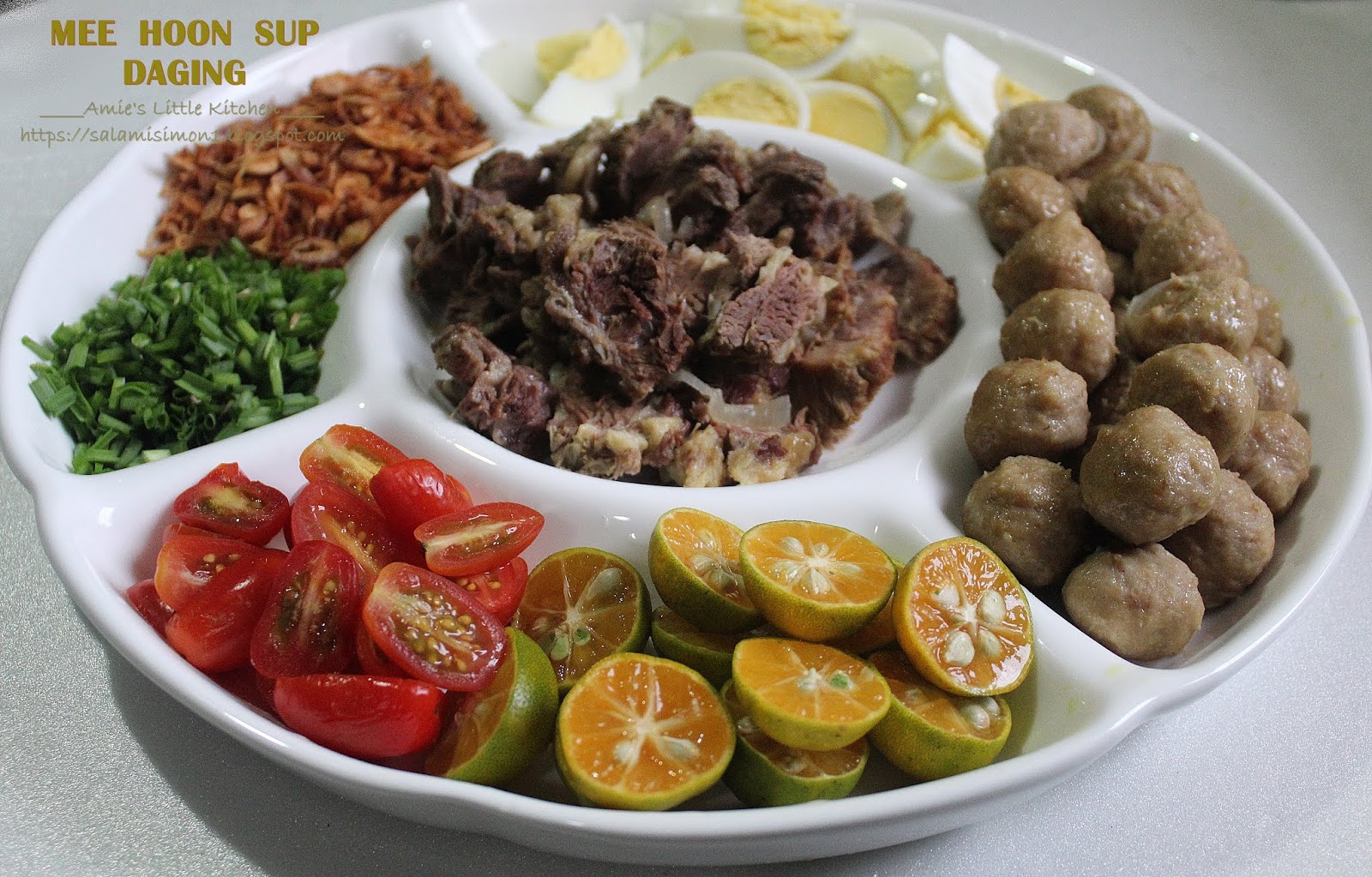 Mee Hoon Sup Daging - Amie's Little Kitchen