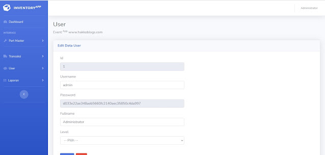 Aplikasi Inventory Stock Barang Berbasis Web dengan PHP, MySQLi dan ...