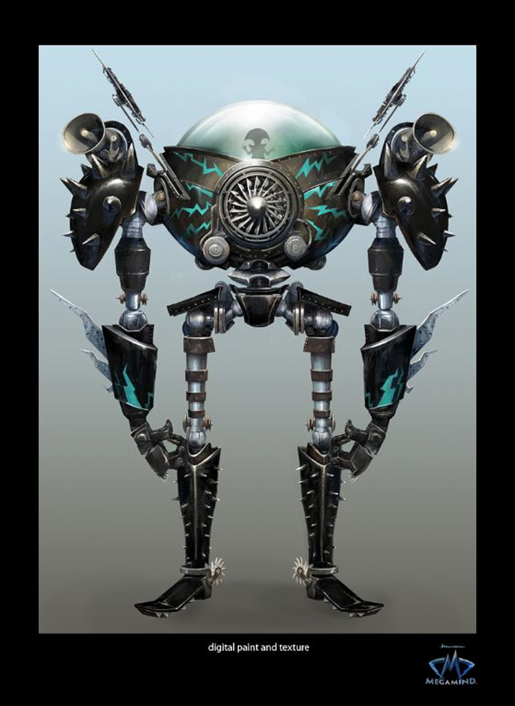 Living Lines Library: Megamind (2010) - Concept Art, Props