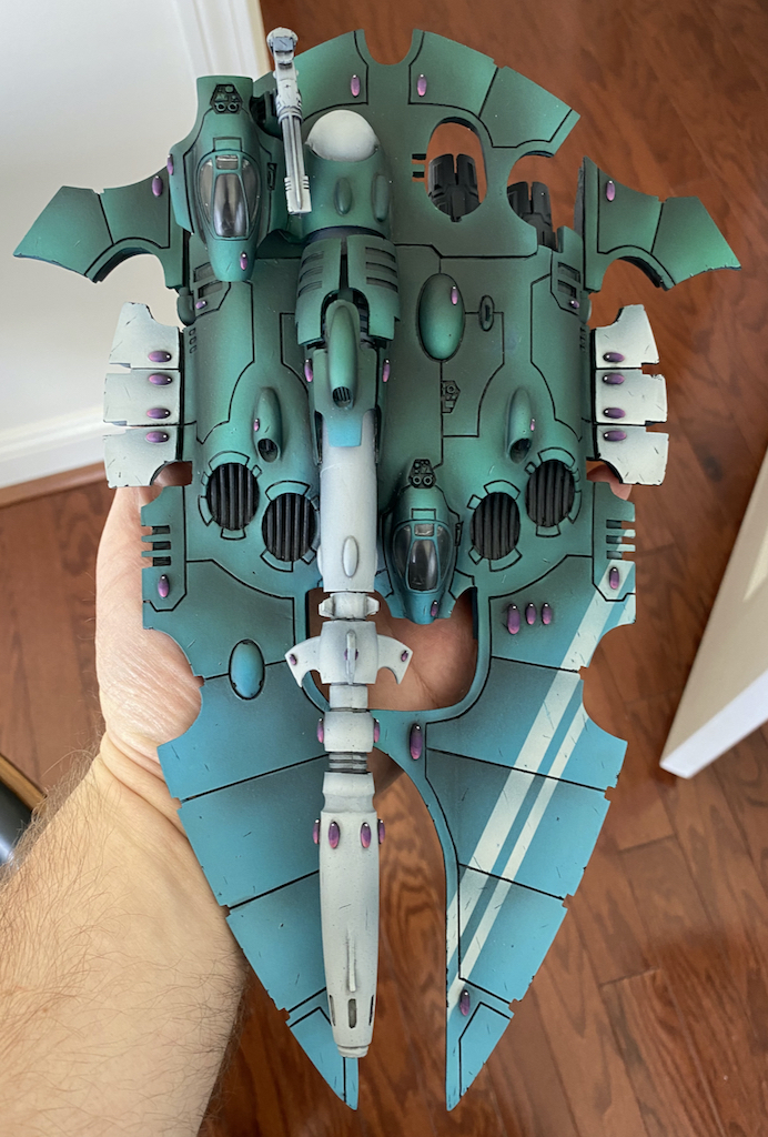 40k Hobby Blog: Eldar Cobra Type II WIP 2