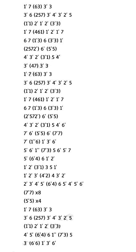 Detective Conan (Case Closed) - Kalimba Chords/Tabs - CalonPintar.Com