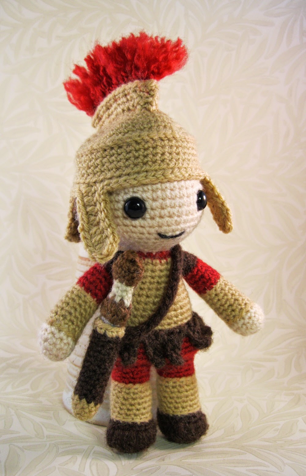 LucyRavenscar - Crochet Creatures: Roman Soldier Amigurumi Pattern