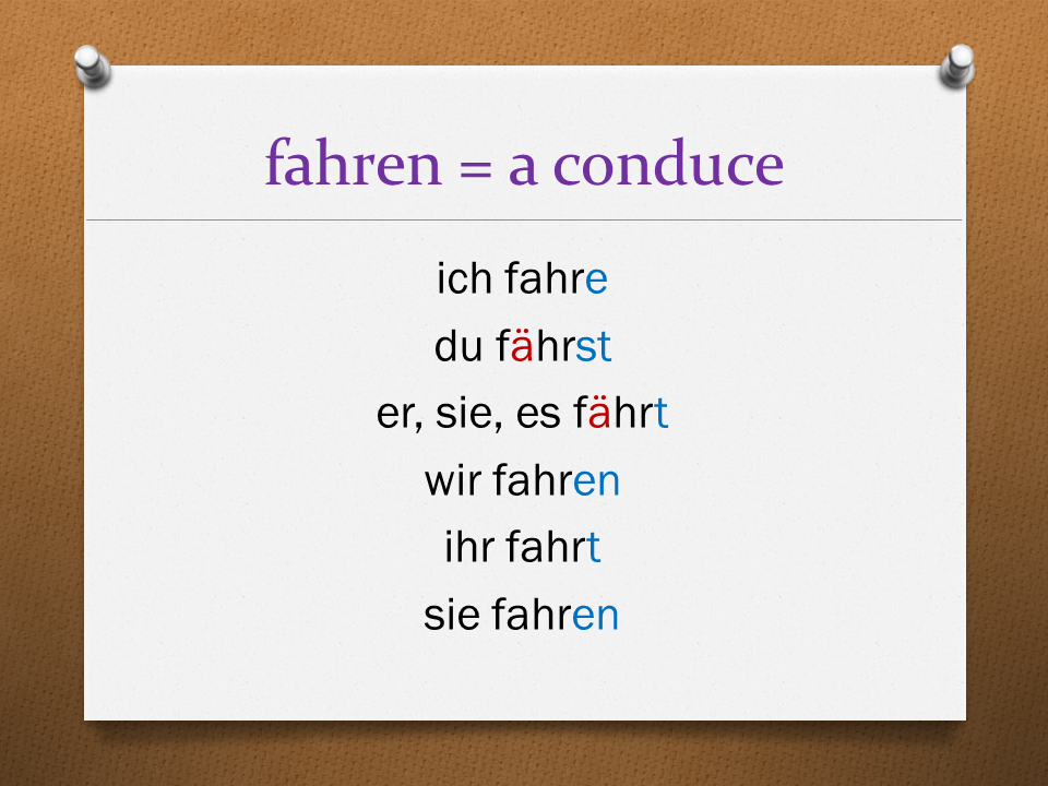 Free German: Deutsch lernen kostenlos: Das Verb der Woche: fahren