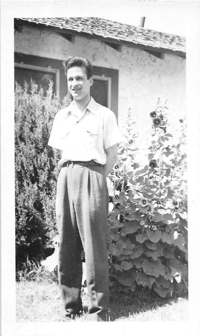 Cool Snapshots That Defined Men's Fashion in the 1940s ~ Vintage Everyday