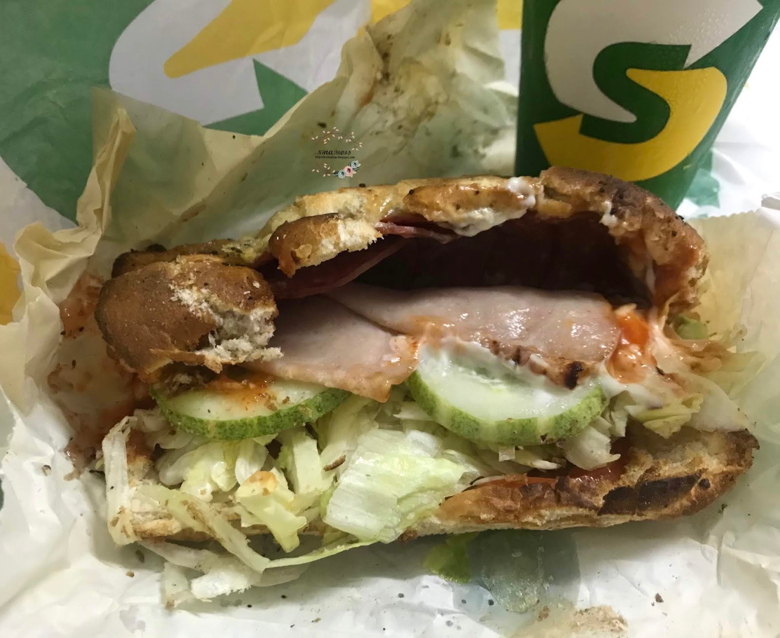 Subway Ultimate Italian Cheesy Garlic Bread | cik sukα taip