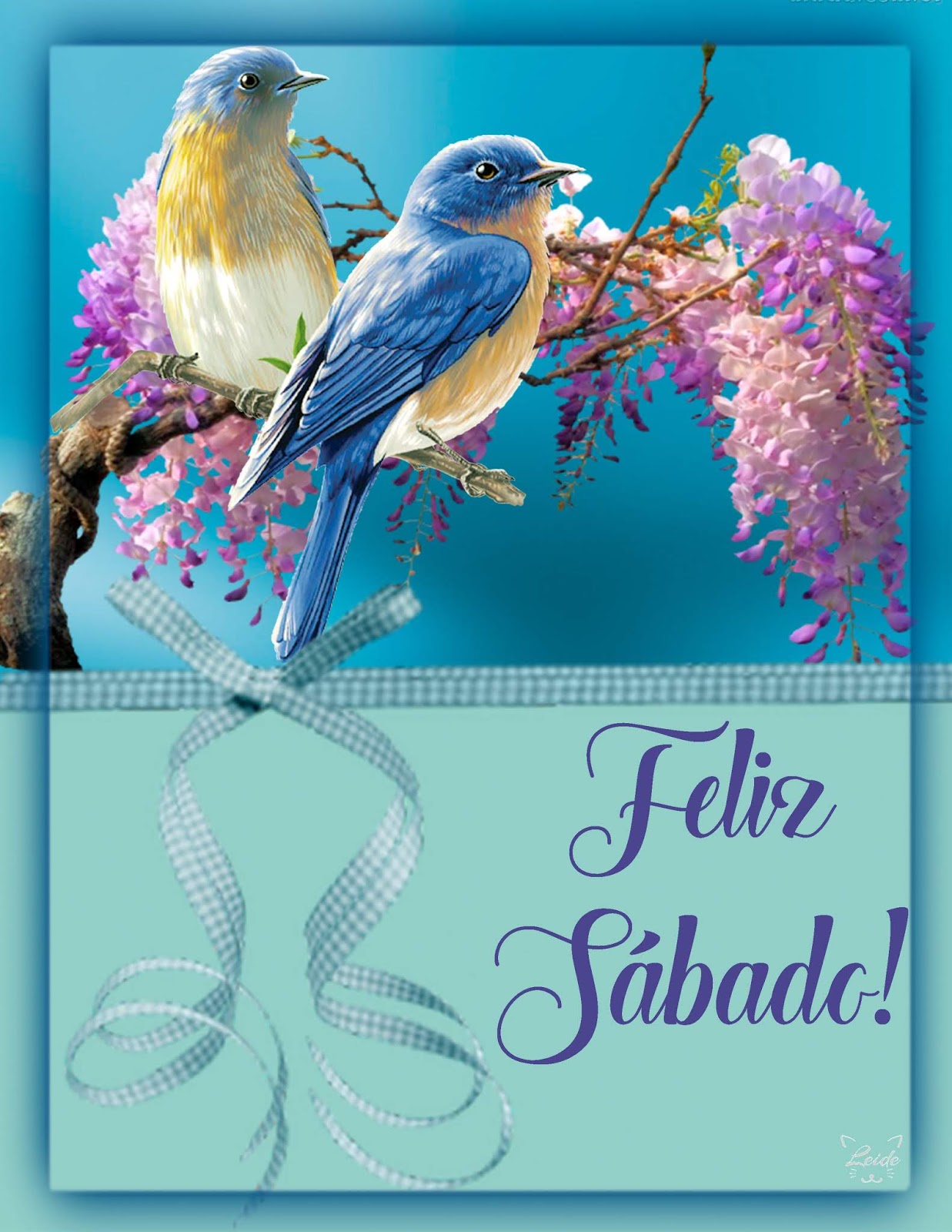 Imagem com Arte: Feliz Sábado!