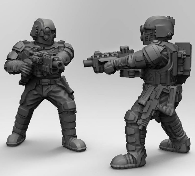Tabletop Fix: Anvil Industry - CRANE Infantry Preview
