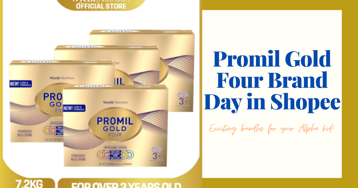 Promil Gold Four Brand Day in Shopee - Nheng's Wonderland