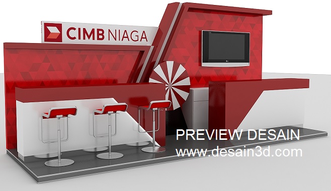 Tanya Desain Booth 2x2 M Redemption - ARUSHA_BOOTH