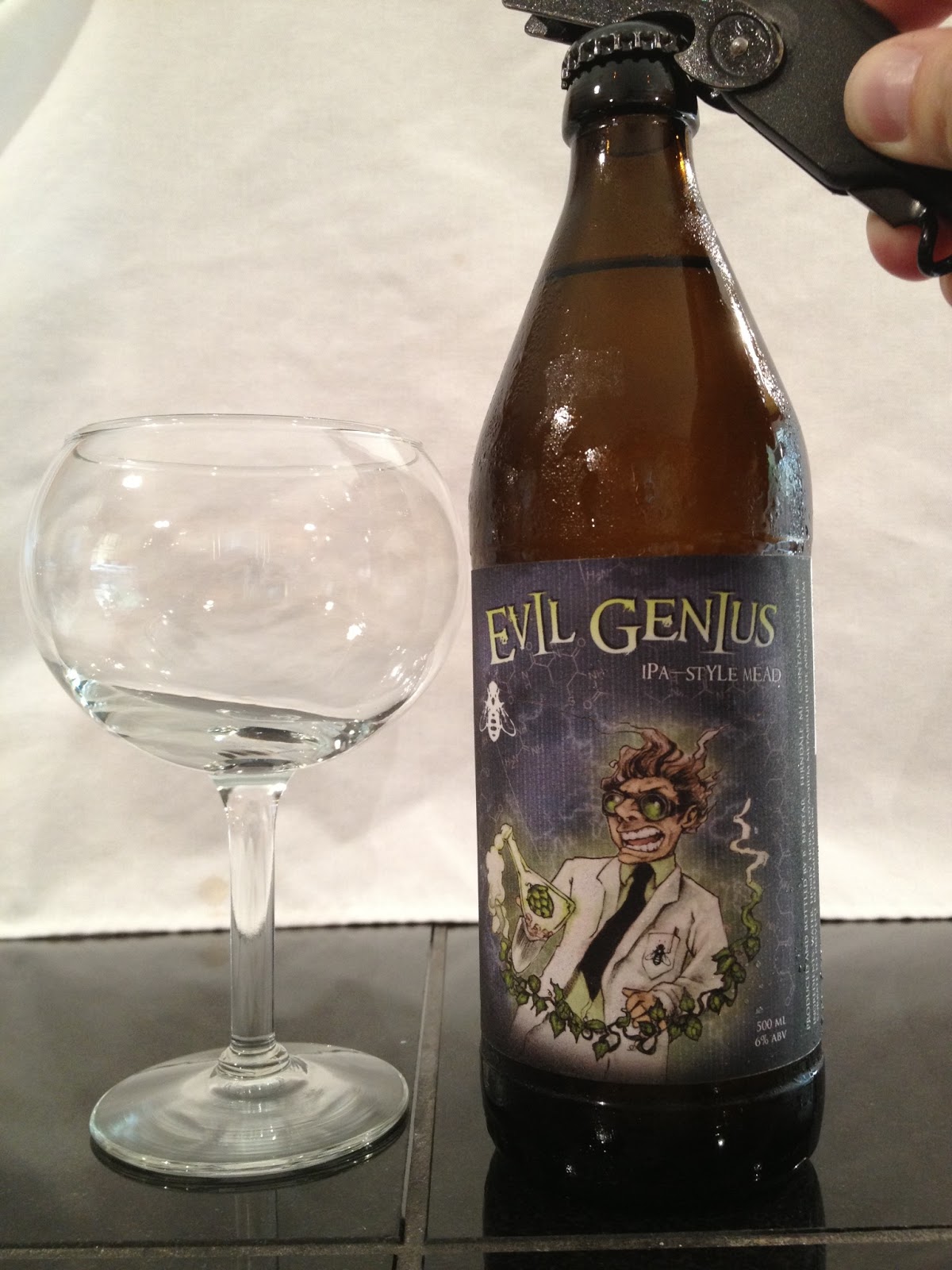 NorCal Beer Blog: B. Nektar Meadery Evil Genius IPA-Style Mead