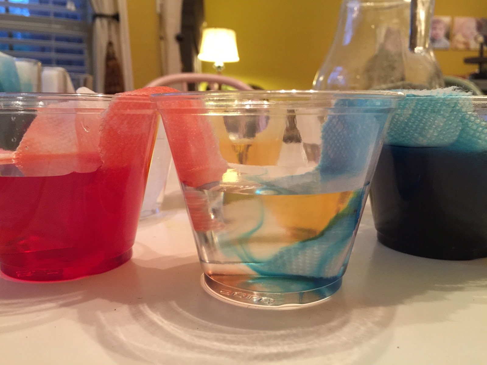 Momfessionals: Rainbow Water Experiment