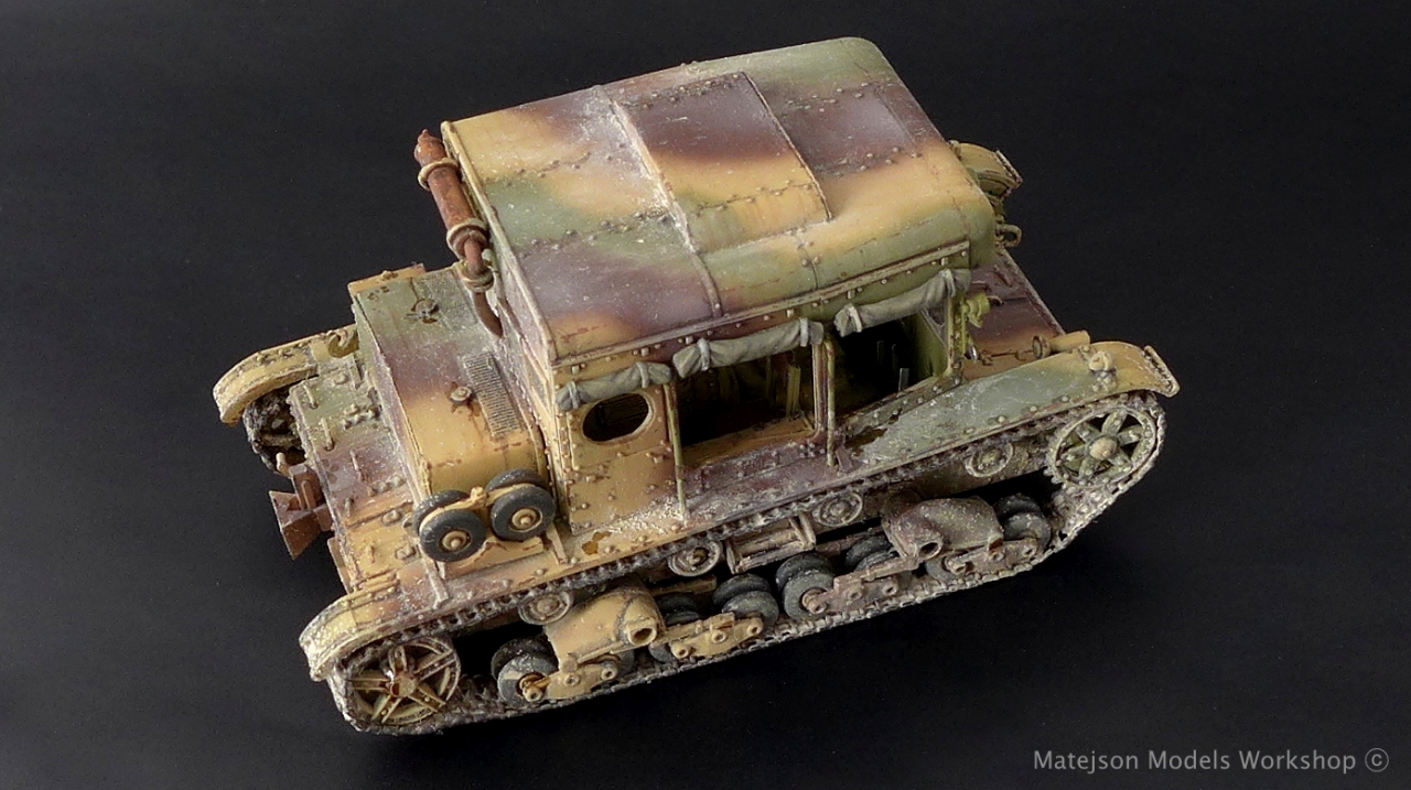 Matejson Models Workshop: C7P - Polish tracked artillery tractor