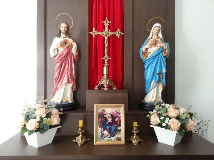 BREVIÁRIO: ALTARES CASEIROS CATÓLICOS - FOTOS - INSPIRE-SE