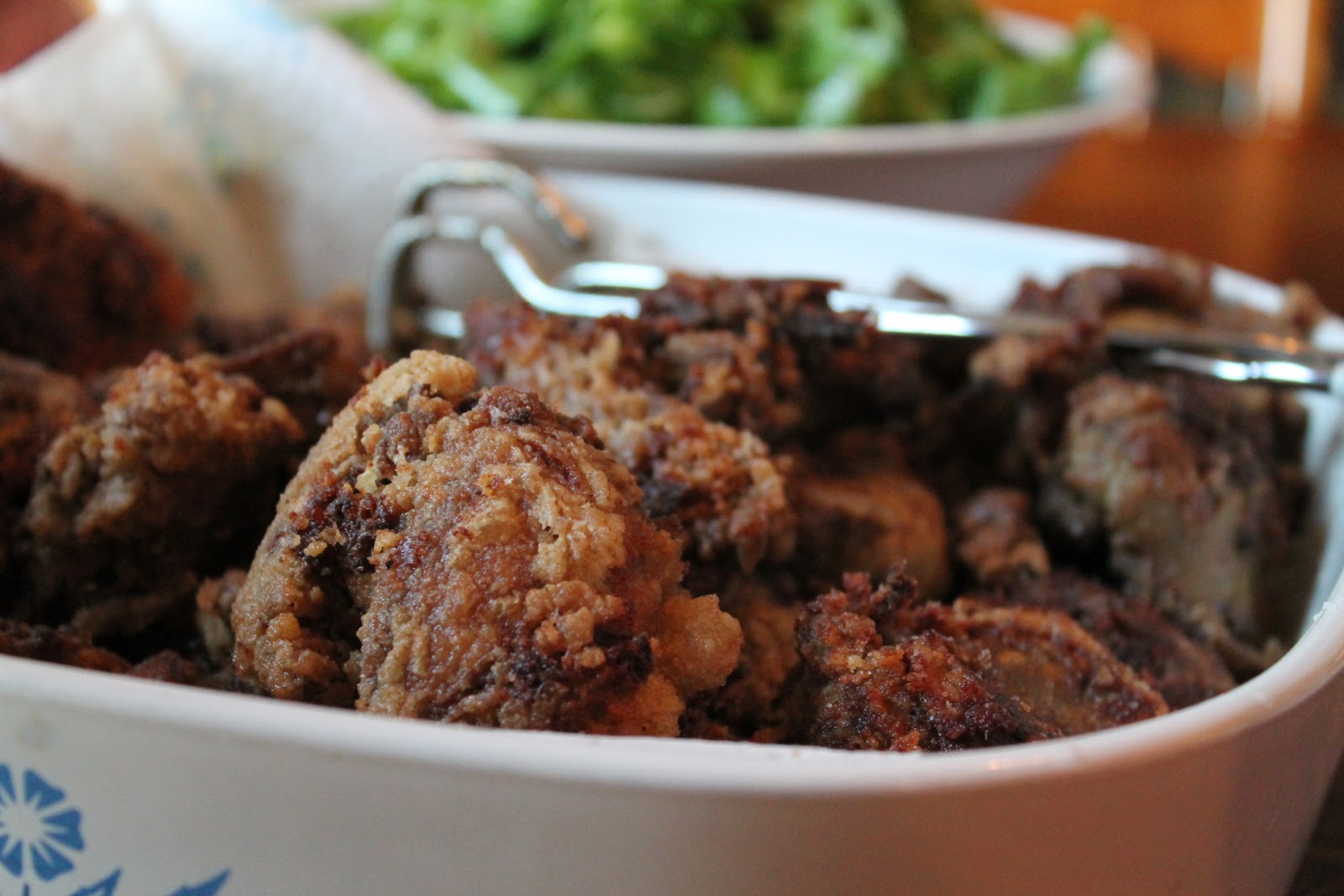 Mom's Frugal: Crispy Southern Fried Chicken Livers