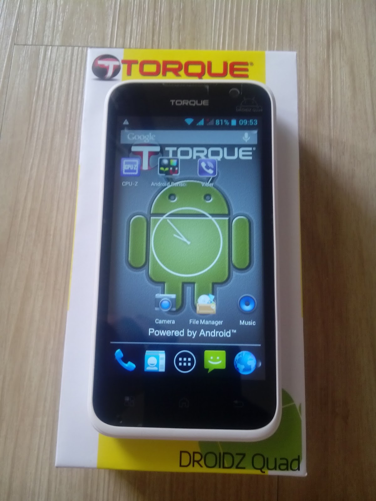 Torque Mobile Droidz Quad Review: Momentum - TeknoGadyet