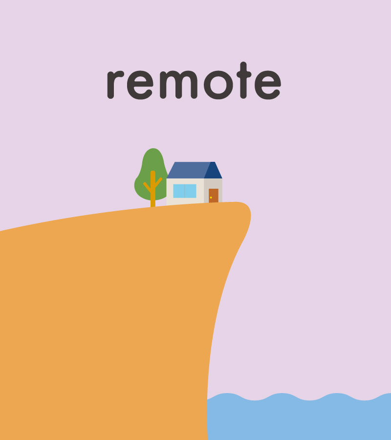 distant と remote の違いとは？